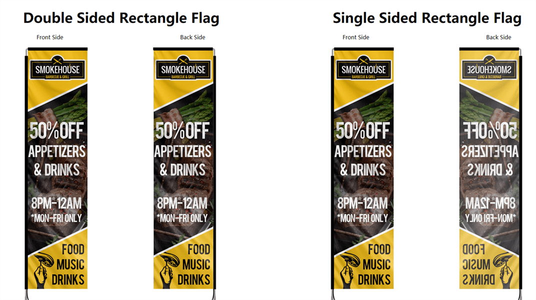 rectangle flag banner,custom rectangle flags