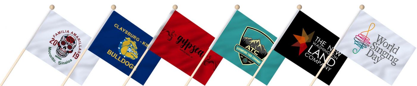 Custom Mini Flags,Small Custom Flags, Custom Hand Flags